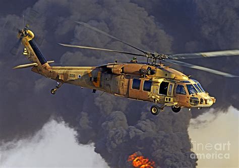 Israeli Air Force IAF Sikorsky UH 60 Blackhawk H1 Photograph By Hezi