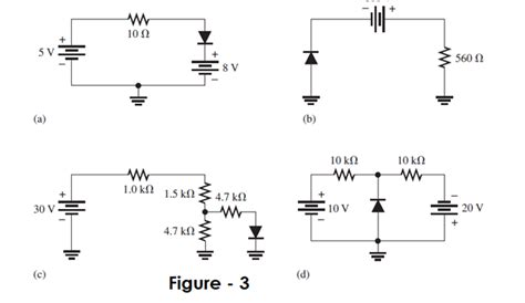Solved Determine Whether Each Diode In Figure 3 ﻿is