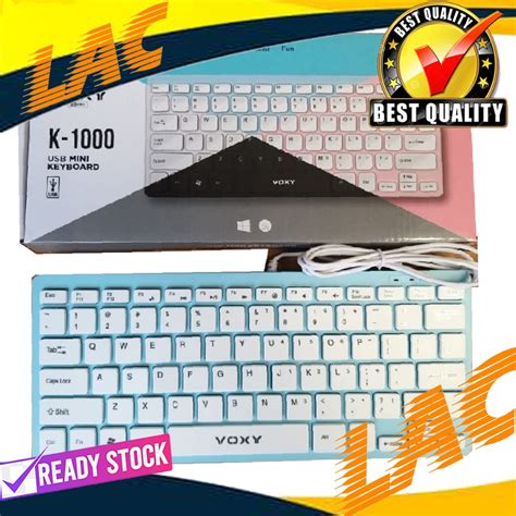 Jual Keyboard Mini Usb Voxy Keyboard Usb Mini Colour Shopee Indonesia
