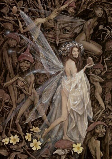 Expression Faerie Brian Froud Magical Creatures Fantasy Creatures