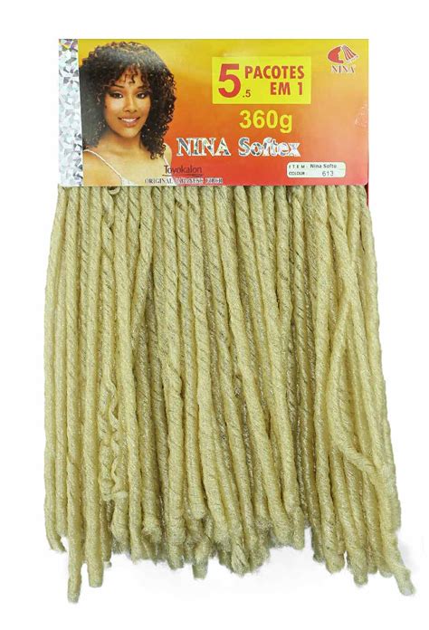Cabelo Sintético Nina Softex PACOTÃO 5 EM 1