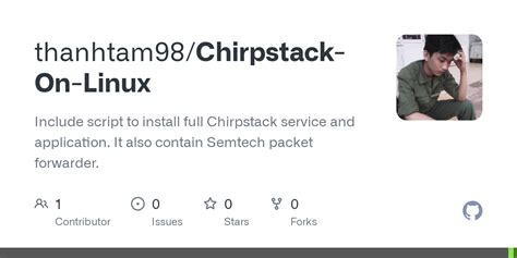 GitHub Thanhtam Chirpstack On Linux Include Script To Install Full Chirpstack Service And