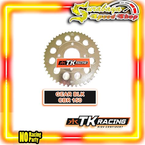 Jual TK Racing Gear Gir Belakang 415 428 Mega Pro Mono Shock Verza CB