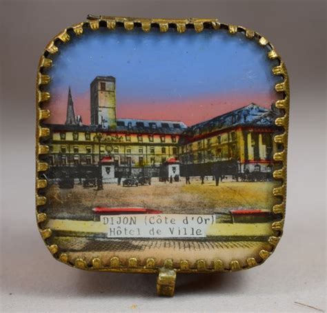 Antique French Grand Tour Souvenir Of Dijon Burgundy Gem