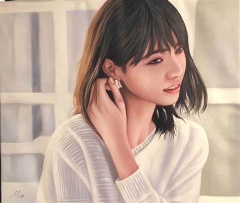 写実絵 美人画 裸婦画 ホキ美術館 人気作品 油彩画 委託品 模写 美人画 裸婦画 F10号 額縁なし 1234it000 代理出品の落札情報