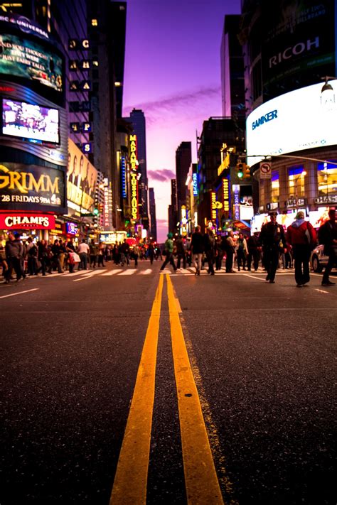 Free Images Pedestrian Light Road Street Night City Crowd