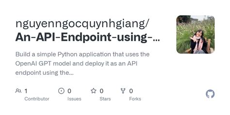 Github Nguyenngocquynhgiang An Api Endpoint Using Fastapi In Python