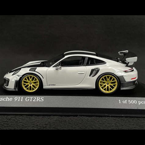 Porsche 911 Gt2 Rs Type 991 Weissach Package 2018 Gris Craie 143