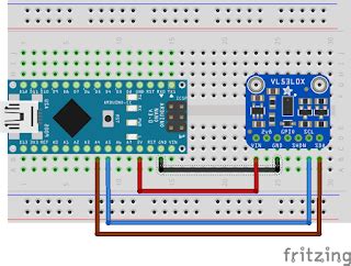 Arduino ESP8266 Raspberry Pi Co Shooting Laser To Measure Distance