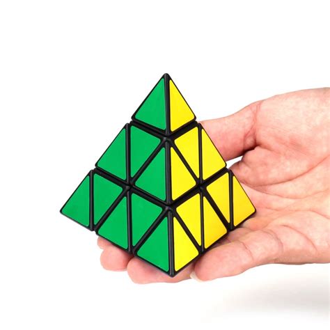 10cm Cubo Magico Triangle Pyramid Magic Cube Puzzle Cubes Twist 3x3