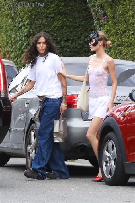 Lily Rose Depp Exposed Her Tits In West Hollywood 12 Photos The