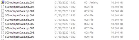How To Validate Multi Part Compressed Ie Zip Files Have All Parts Or Not In C Stack Overflow
