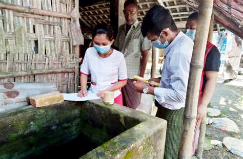 ရခိုင်ပြည်နယ် မောင်တောမြို့၌ သွေးလွန်တုပ်ကွေးရောဂါကြိုတင်ကာကွယ်ရေးနှိမ