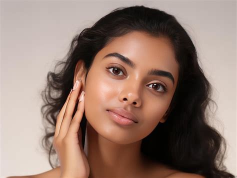 Premium Ai Image Indian Models Radiant Skin After Soap Use In Beauty