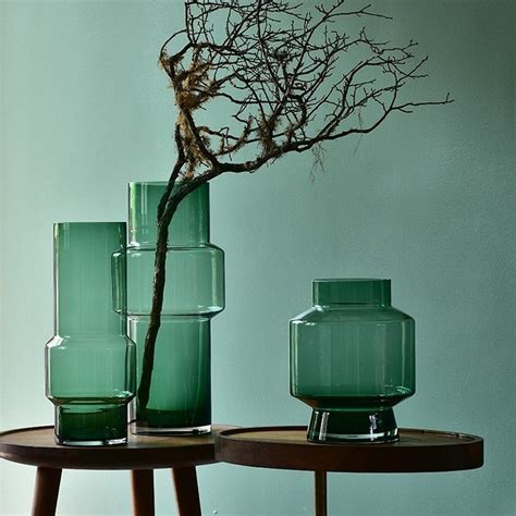 Cloudnola Vase Set Of 3 Flip Vases Mouth Blown Colored Glass