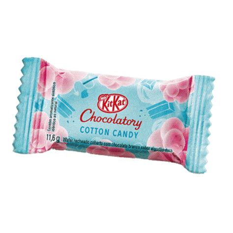 Kit Kat Chocolatory Cotton Candy Brazil 116g Willy Wacky Snacks