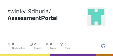 GitHub Swinky19dhuria AssessmentPortal