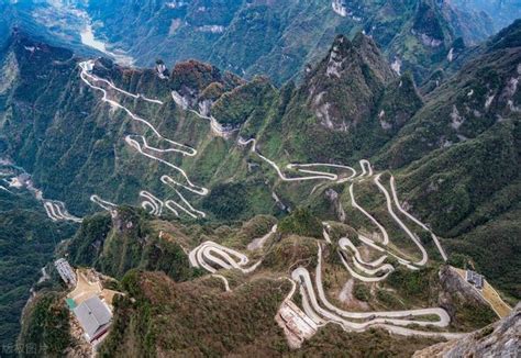中国盘山公路美如画，最多有600个弯道，让人惊叹不已悬崖新浪新闻