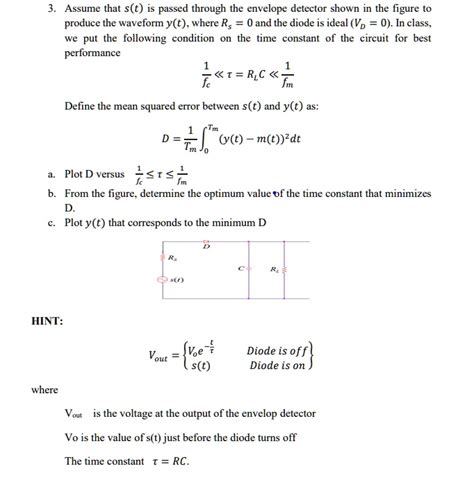 Solved This Project Will Cover Amplitude Modulation And Demodulation
