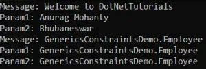 Generic Constraints In C With Examples Dot Net Tutorials