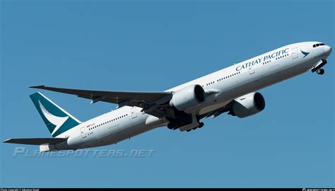 B Kpe Cathay Pacific Boeing 777 367er Photo By Sebastian Kissel Id