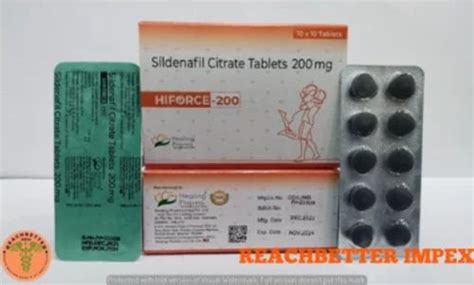 Hiforce 200mg Tab At ₹ 30stripe Erectile Dysfunction Medicine In