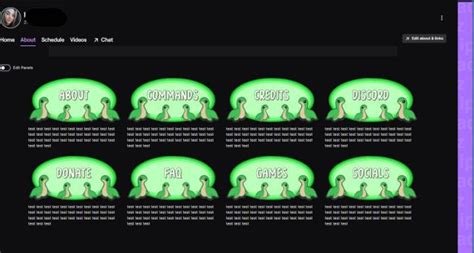 Apex Legends Twitch Panels Nessie Twitch Panels Twitch Panels