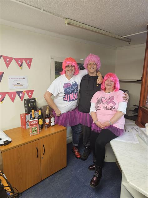 Stuart Roberts Cmgr Mcmi On Linkedin Today We Had A Raffle And Cake Sale For Breast Cancer