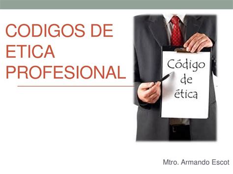 Codigo De Etica Profesional Que Es Image To U
