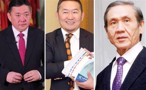 Монгол Улсын тав дахь Ерөнхийлөгчид нэр дэвшигчид тодорлоо