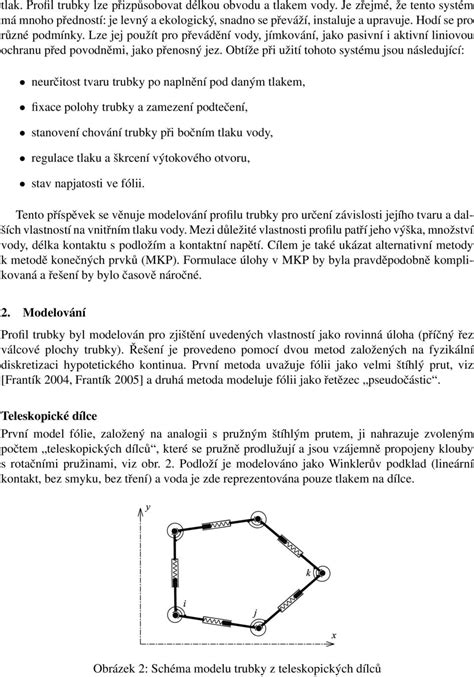 dynamical model of a flexible tube pdf stažení zdarma