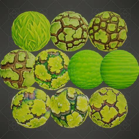 Stylized Pbr Textures Mega Bundle Gamedev Market