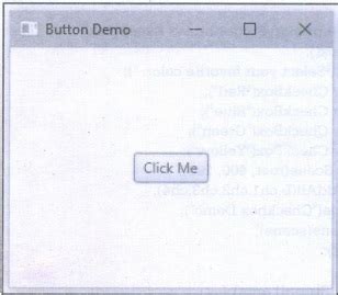 Javafx Controls Syntax With Example Java Programs