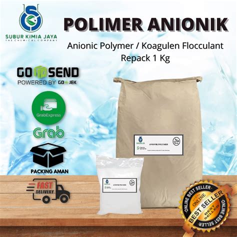 Jual Polimer Anionik Polymer Anionic Polimer Anionic 1 Kg Shopee