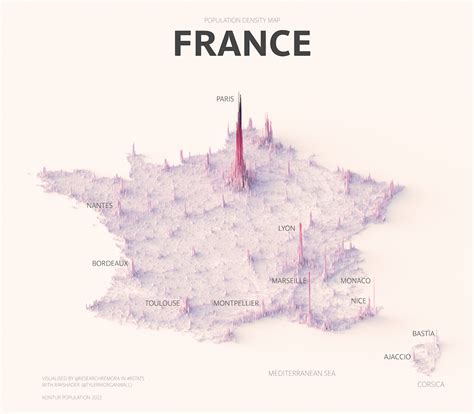 visualizing population density patterns in six countries artofit