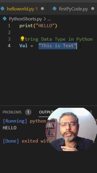 Python Shorts 4 String Data Type In Python Shorts Youtube