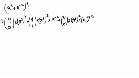 Solved Use The Binomial Theorem To Expand Each Expression And Write The Result In Simplified