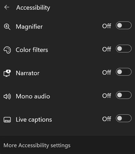 The Full List Of Keyboard Shortcuts For Windows Accessibility Tools