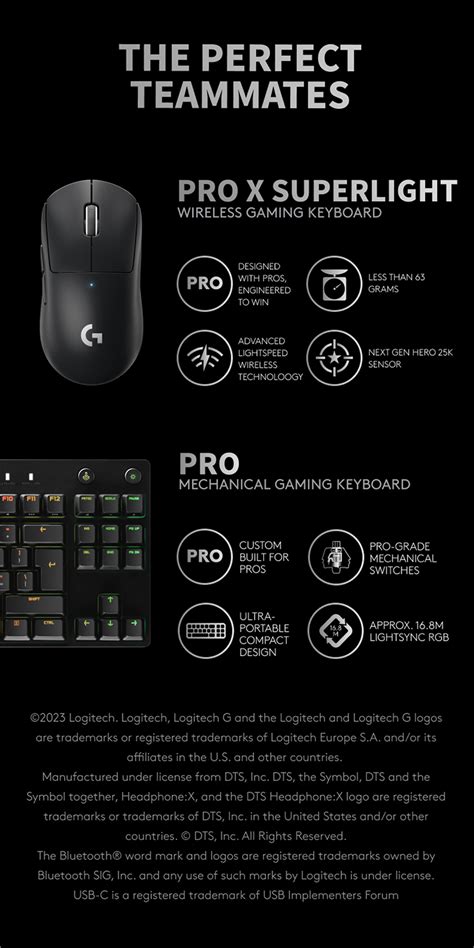 Logitech G Pro X Lightspeed Wireless Gaming Headset Detachable Boom Mic Mm Graphene