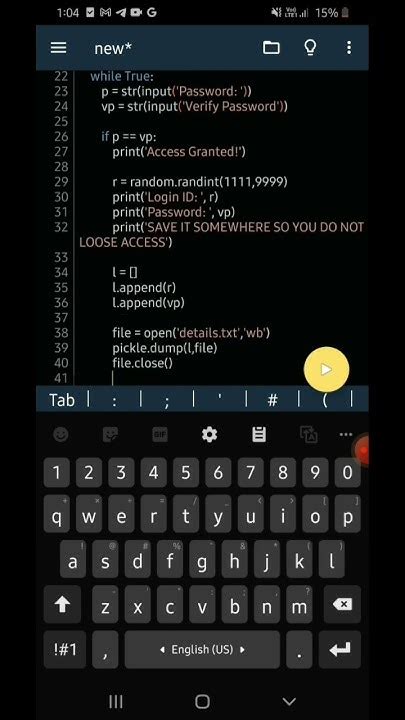 Login Terminal Program Python Python Pythonprogramming