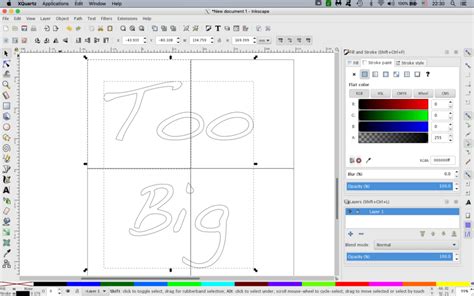 Breaking Up A Large Design Inkscape Glowforge Tips And Tricks Glowforge Owners Forum