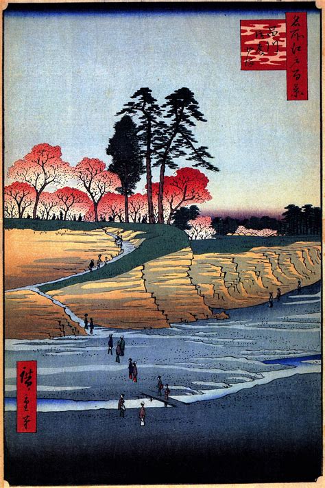 画像 名所江戸百景春の部歌川広重の作品画像集浮世絵 met afbeeldingen Japanse prenten