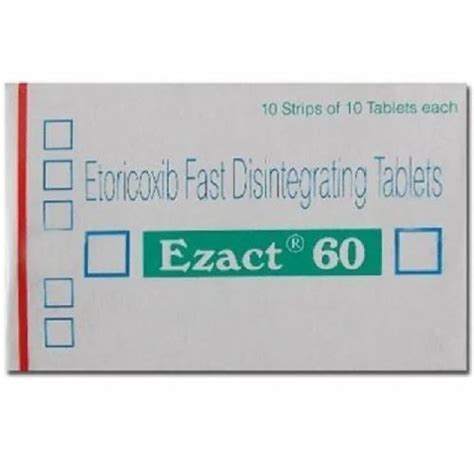 Etoricoxib Fast Disintegrating Tablets 60 Mg At ₹ 305box In Nagpur