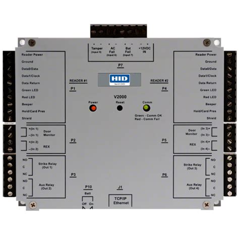 hid vertx evo v2000 reader interface networked controller security