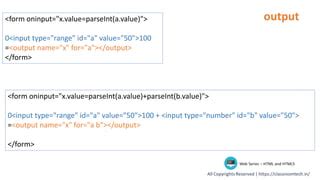 21 Form In Html PPT