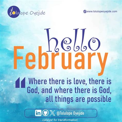 Tolulope Oyejide On Linkedin As We Flip The Calendar To A New Month