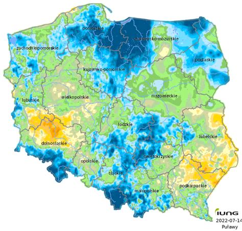 Susza rolnicza w Polsce poważna Panuje we wszystkich województwach