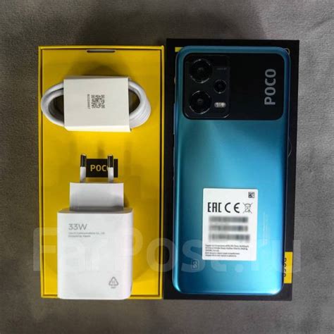Xiaomi Poco X5 5G 8ГБ+256ГБ Синий! Ростест! NFC! +Подарок, 6.67 ...