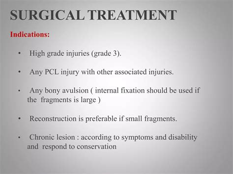 Arthroscopic Pcl Reconstruction Pptx