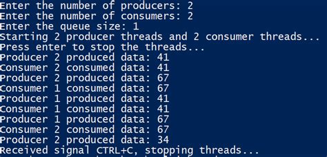 Github Amir98mmmultithreaded Producer Consumer Queue A Multithreaded C Program That